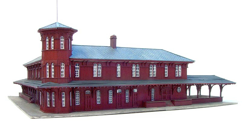859 - Laser-Art - Railroad Structures - Canaan Union Station - N-Scale