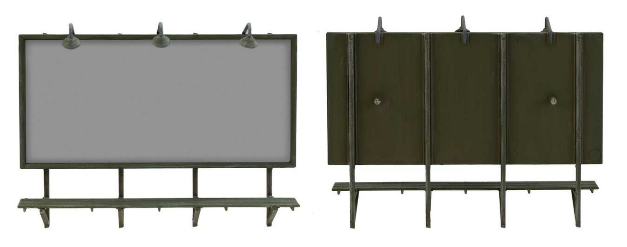 949-4253 - Walthers Cornerstone HO Wall-Mounted Billboard pkg(3) -- Kit