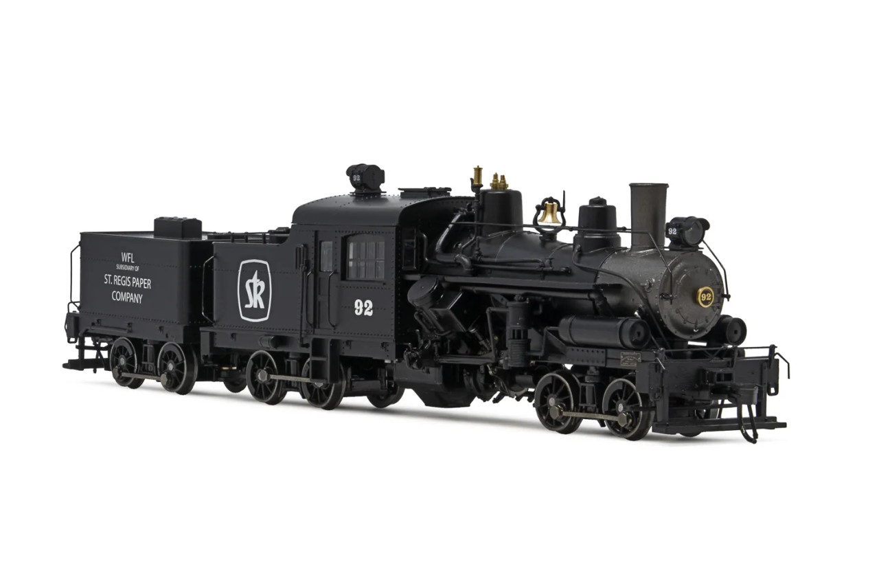 HR2948S - Rivarossi HO Heisler Steam Locomotive, 3-Truck, "St. Regis ...