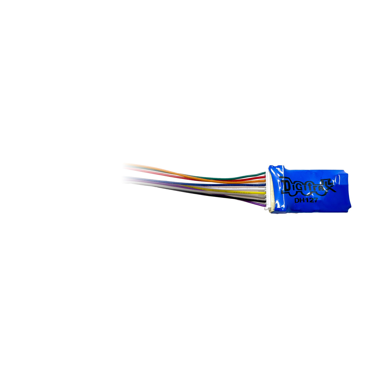 DH127D - Digitrax HO Mobile Decoder - 9-Pin Harness