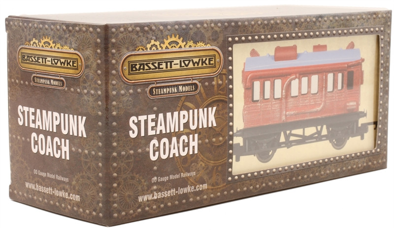 BL4002 - Bassett-Lowke HO 4 Wheel Steampunk Diffrence Engine Factory Coach