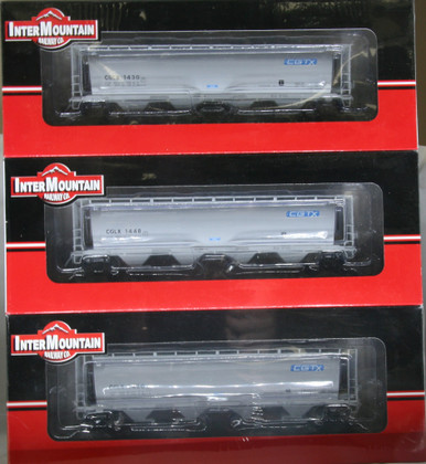 1138-3B Pacific Western Rail Systems HO CGTX Inc (CGLX/ GATX Canada) 4 ...