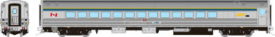 115134 - Rapido Trains -- HO Budd Small Window Coach: VIA Rail - HEP2 ...