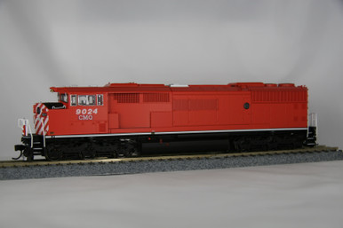24990 - Bowser HO GMD SD40-2F CM&Q Red #9024 LokSound DCC/Sound