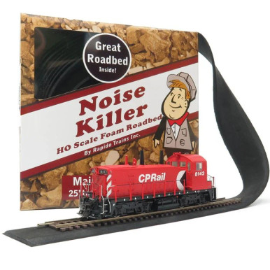 320501 - Noise Killer HO scale Foam Roadbed - Main Line