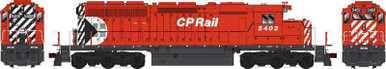 24898 - Bowser HO GMD SD40 CP Rail ex QNSL 8" Stripe, Small Multi Mark #5409 DCC W/ Sound