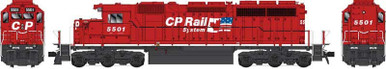 24919 - Bowser HO GMD SD40 CP Dual Flag #5501 DCC W/ Sound