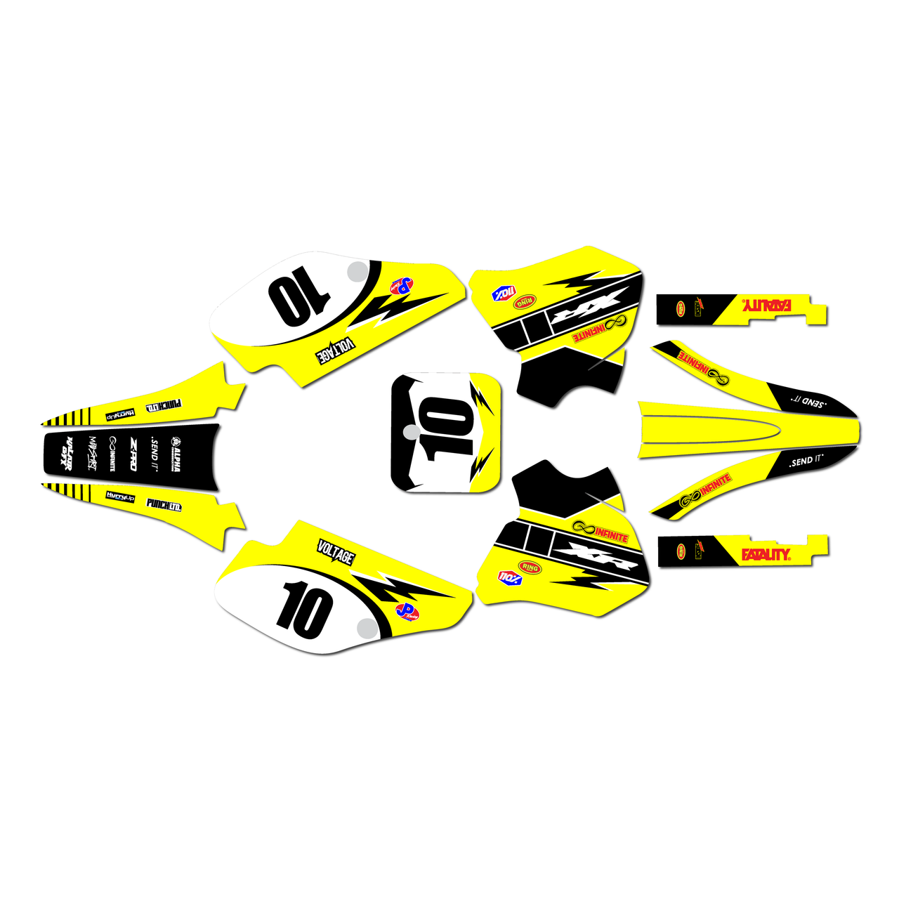Honda XR70 1997–2000 Graphics Kits | KalairGFX