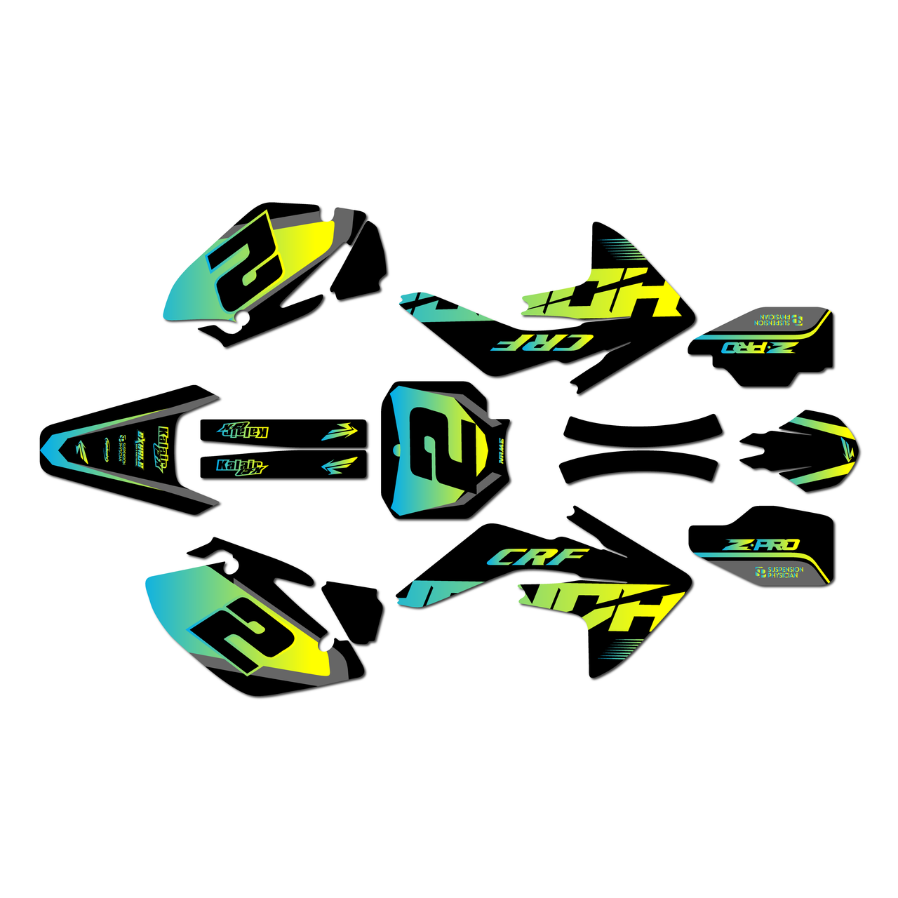 Honda CRF150R Graphics Kit (2007-2026) Flight | KalairGFX