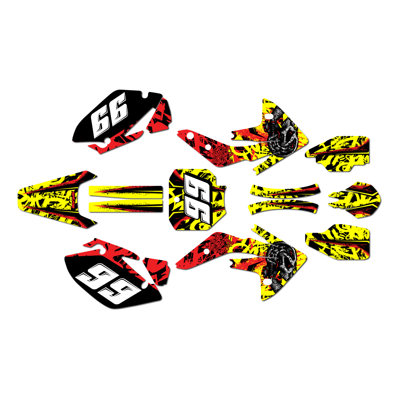 Honda CRF150R Graphics Kit (2007-2026) Revolt | KalairGFX