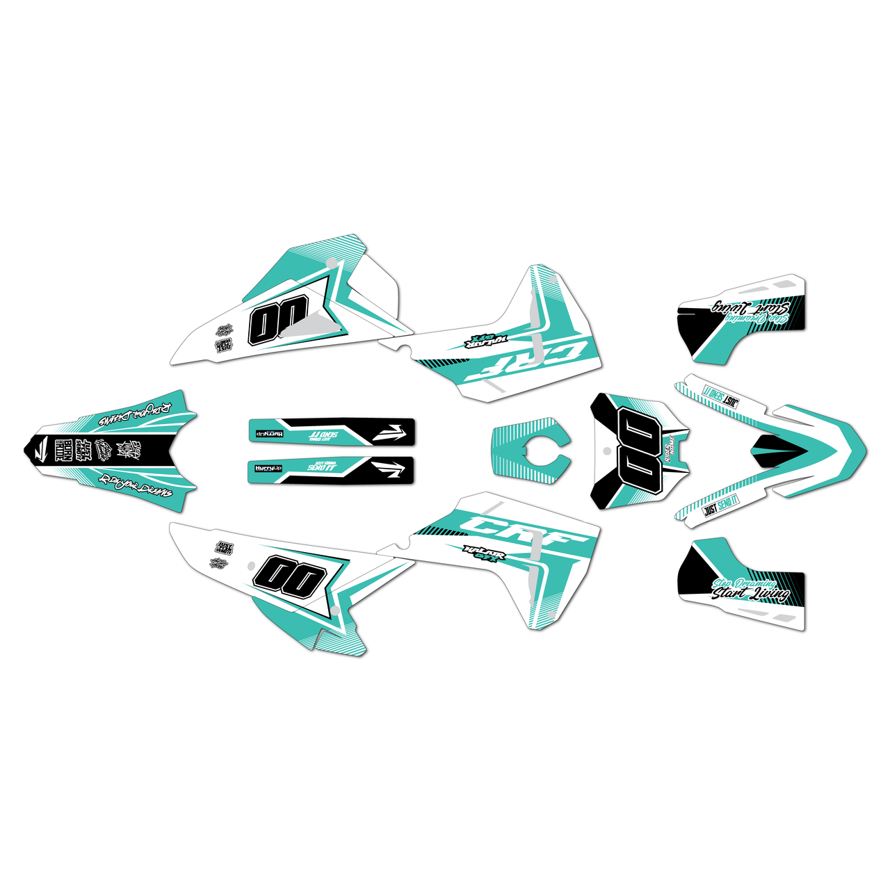 Honda CRF250R Graphics Kit (2025-2026) Unit | KalairGFX