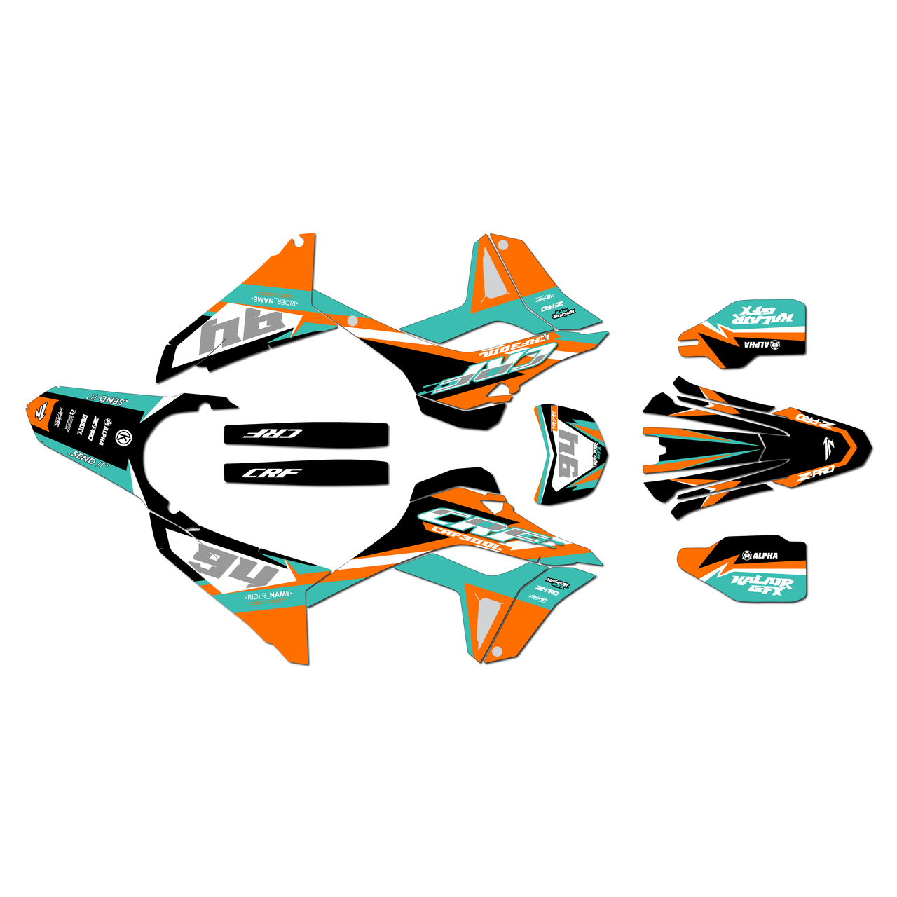 Honda CRF300L Graphics Kit (2021-2026) Imperator | KalairGFX
