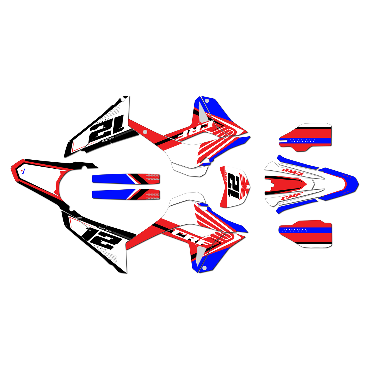 Honda CRF300L Graphics Kit (2021-2026) Keplar | KalairGFX