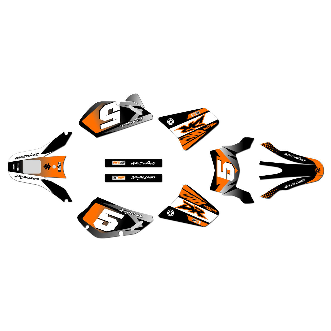 Suzuki DR650 Graphics Kit (All years) Turbo | KalairGFX