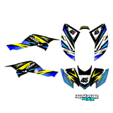 Honda 400EX 2008-2016 Atv bike Graphics Kits - Custom Designs | Kalair GFX