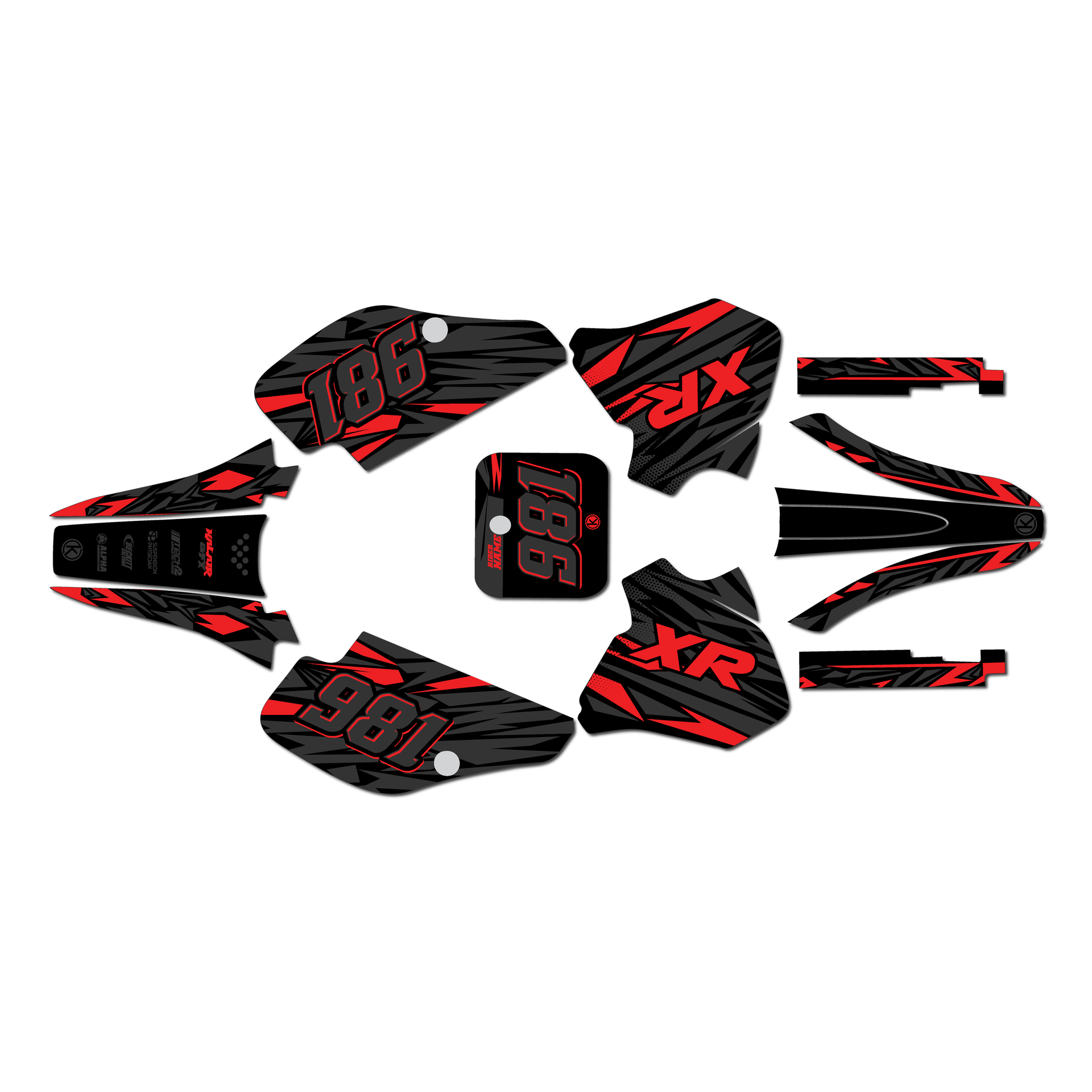 Honda XR70 1997–2000 Graphics Kits | KalairGFX