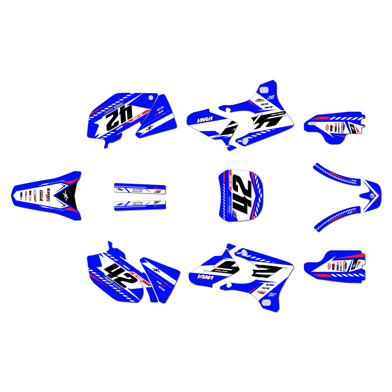 Yamaha YZ250F 2003–2005 Graphics Kits | KalairGFX