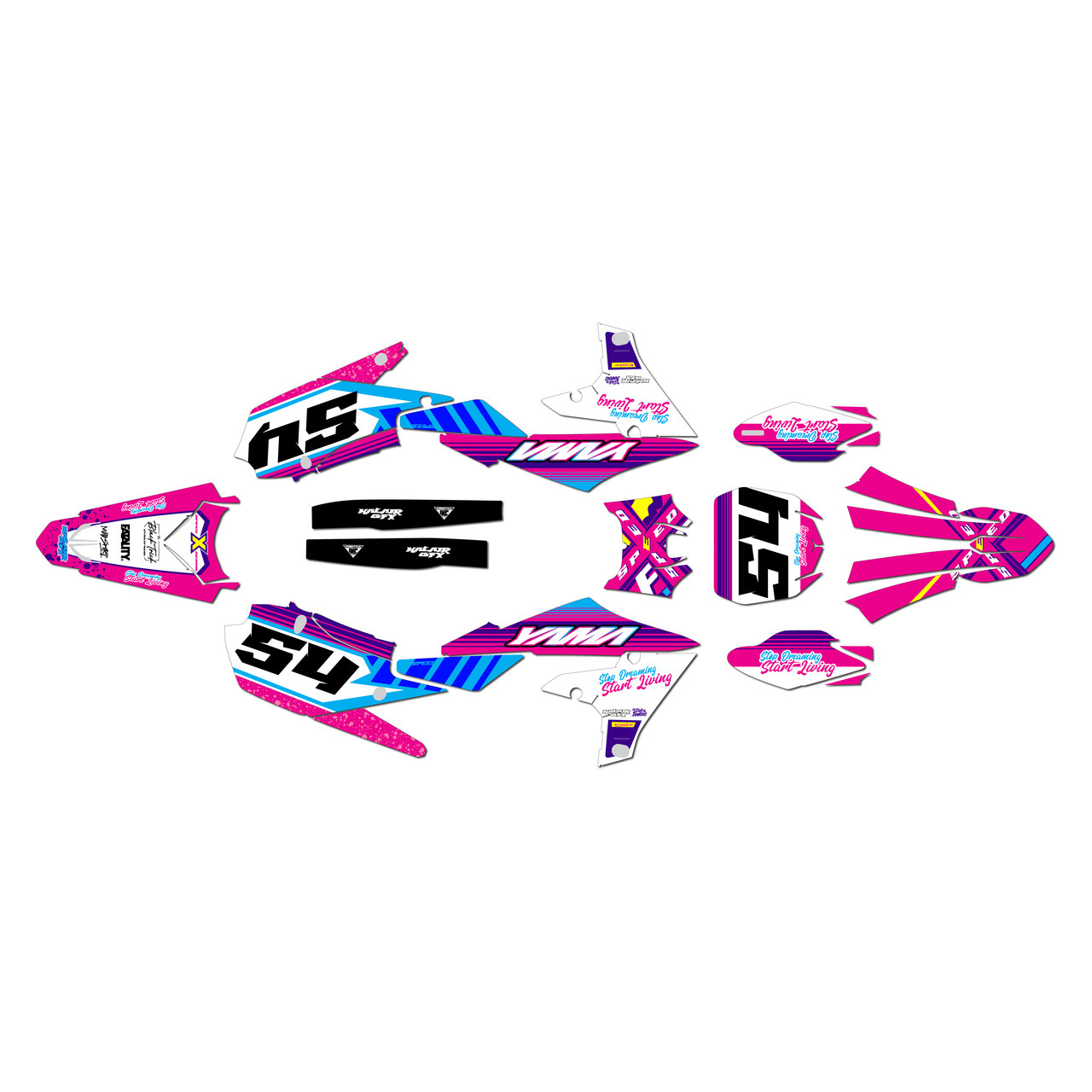 Yamaha YZ250F Graphics Kits | All Years | KalairGFX