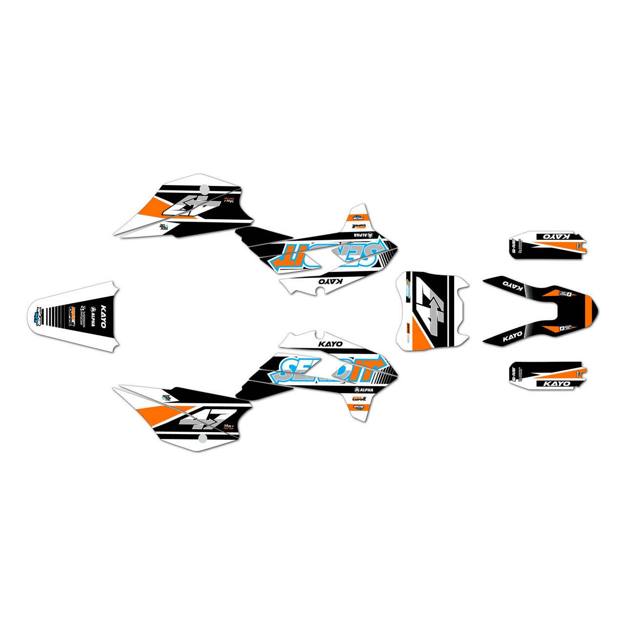 Kayo Graphics Kits | Durable Vinyl, Fast Shipping | KalairGFX