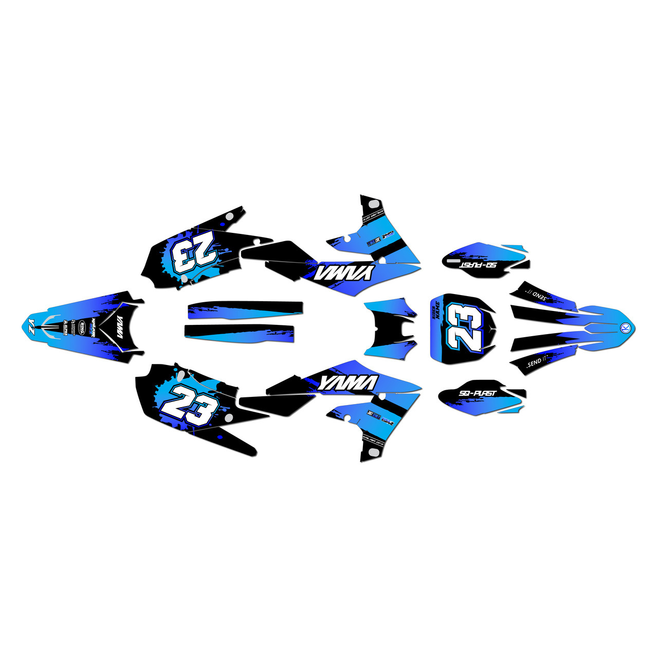 Yamaha YZ250F Graphics Kits | All Years | KalairGFX