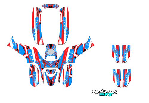 Graphics Kit for DRR DRX-50 (All years) Swift Series - Kalair GFX