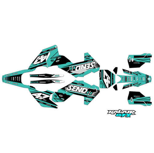 Fresh Series Graphics Kit for Husqvarna FC350 2023 | Kalair GFX