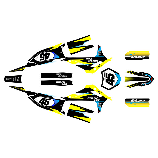 MotoTec Graphics Kits | Durable Vinyl, Fast Shipping | KalairGFX