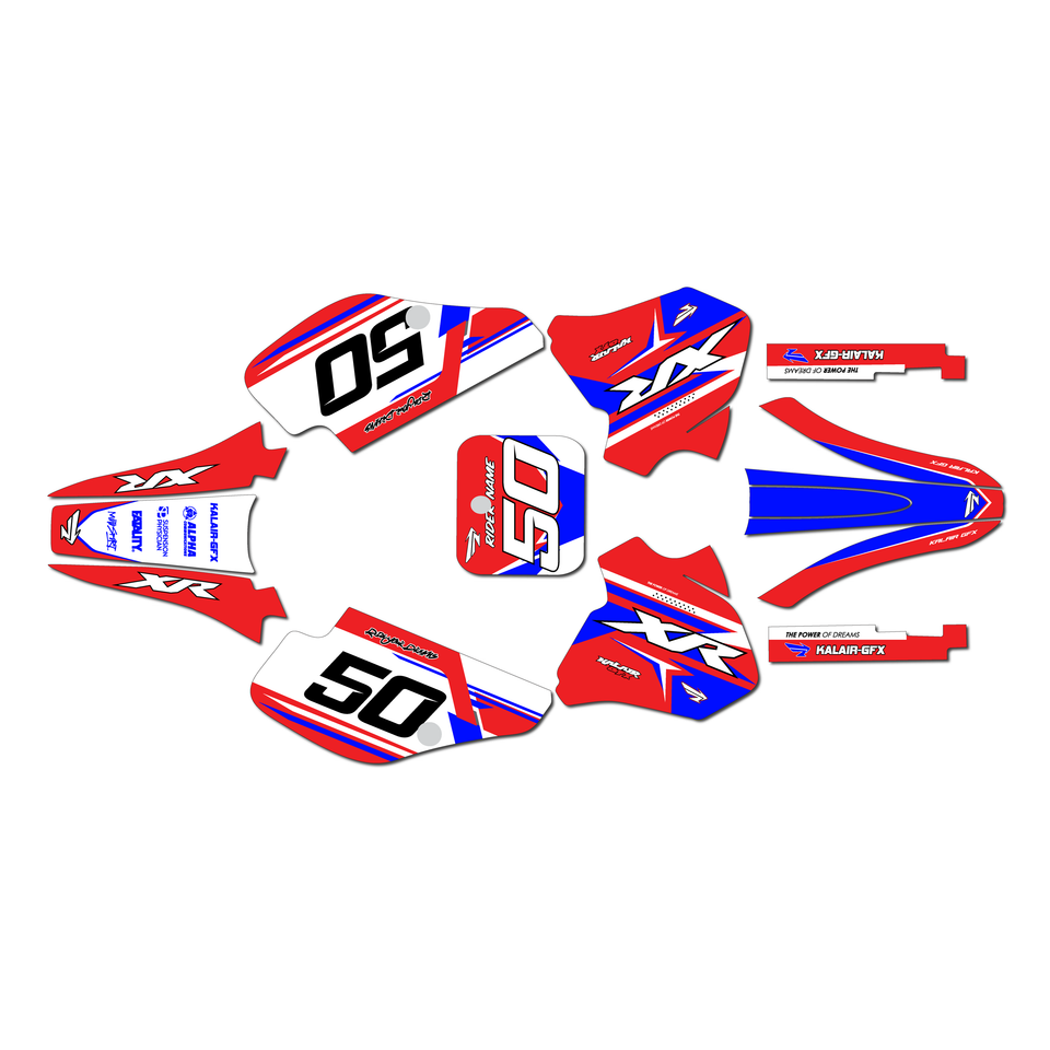 Honda XR70 1997–2000 Graphics Kits | KalairGFX