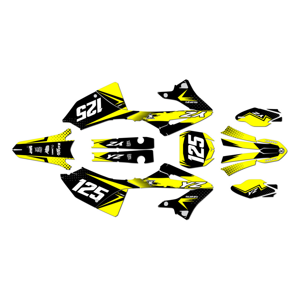 Yamaha YZ125 Graphics Kits | All Years | KalairGFX