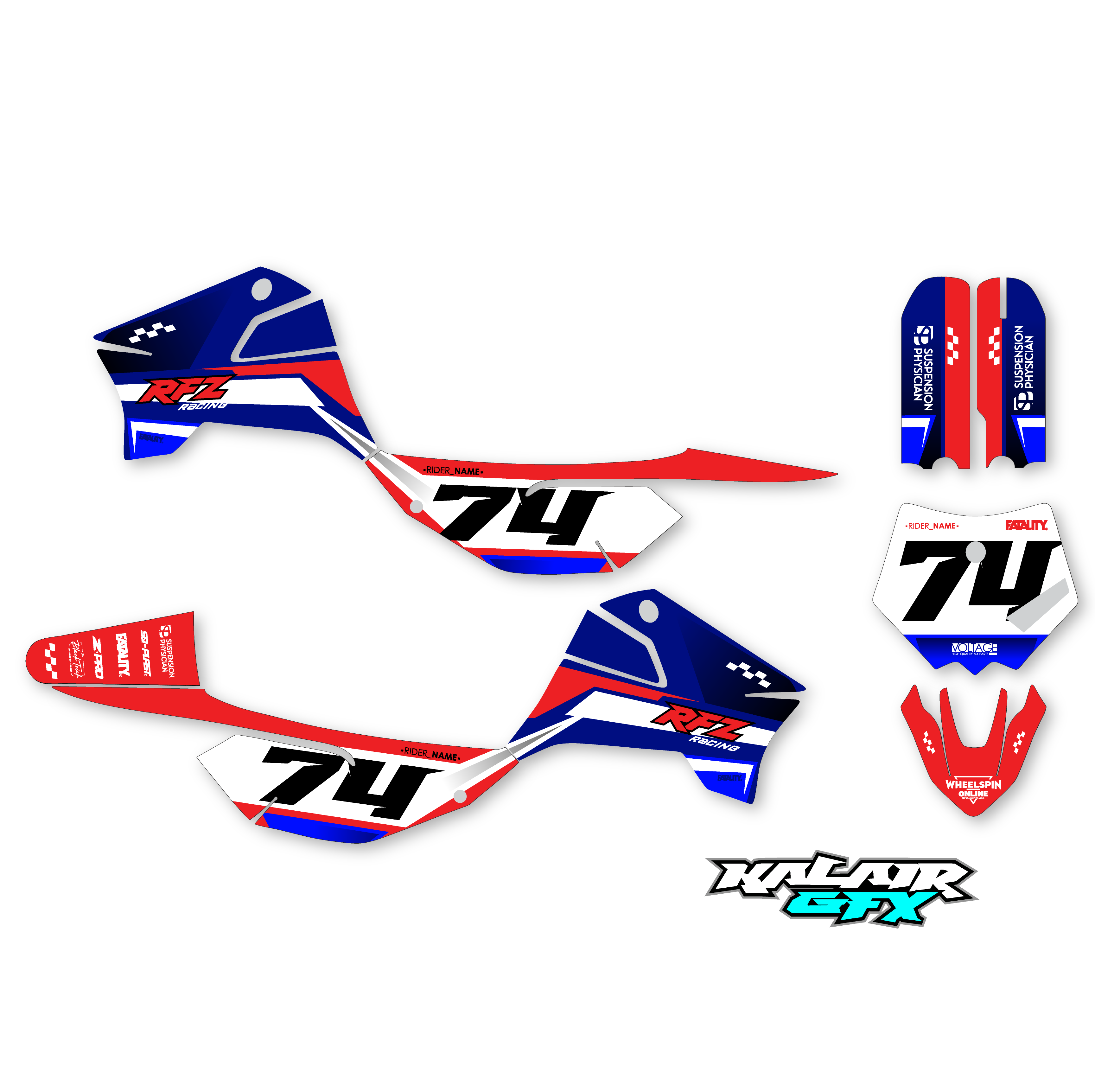 Prestige Graphics for Apollo RFZ X4/X6/X14/X19 | Kalair GFX