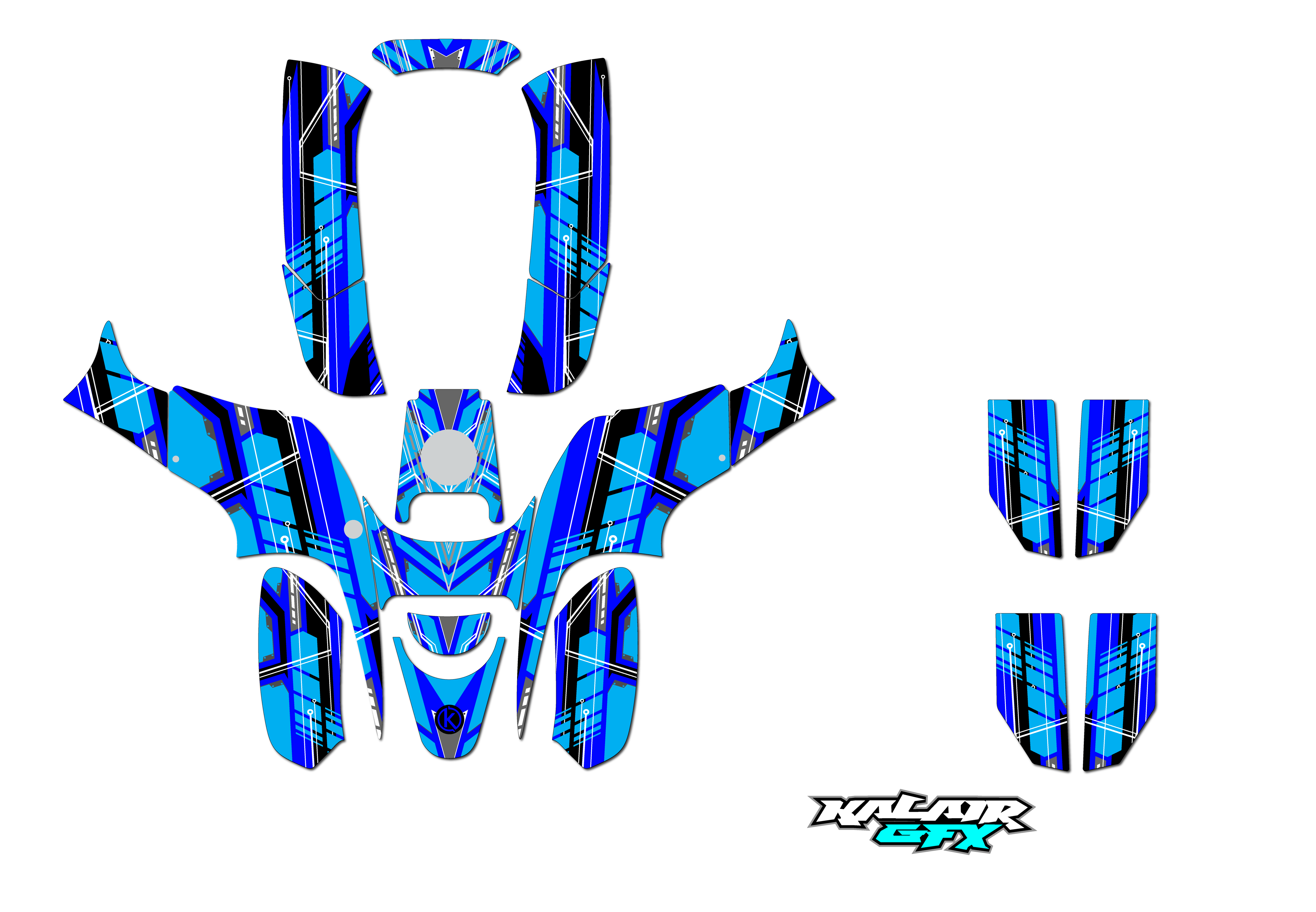 Graphics Kit for Drr DRX-70 (All years) Swift Series - Kalair GFX