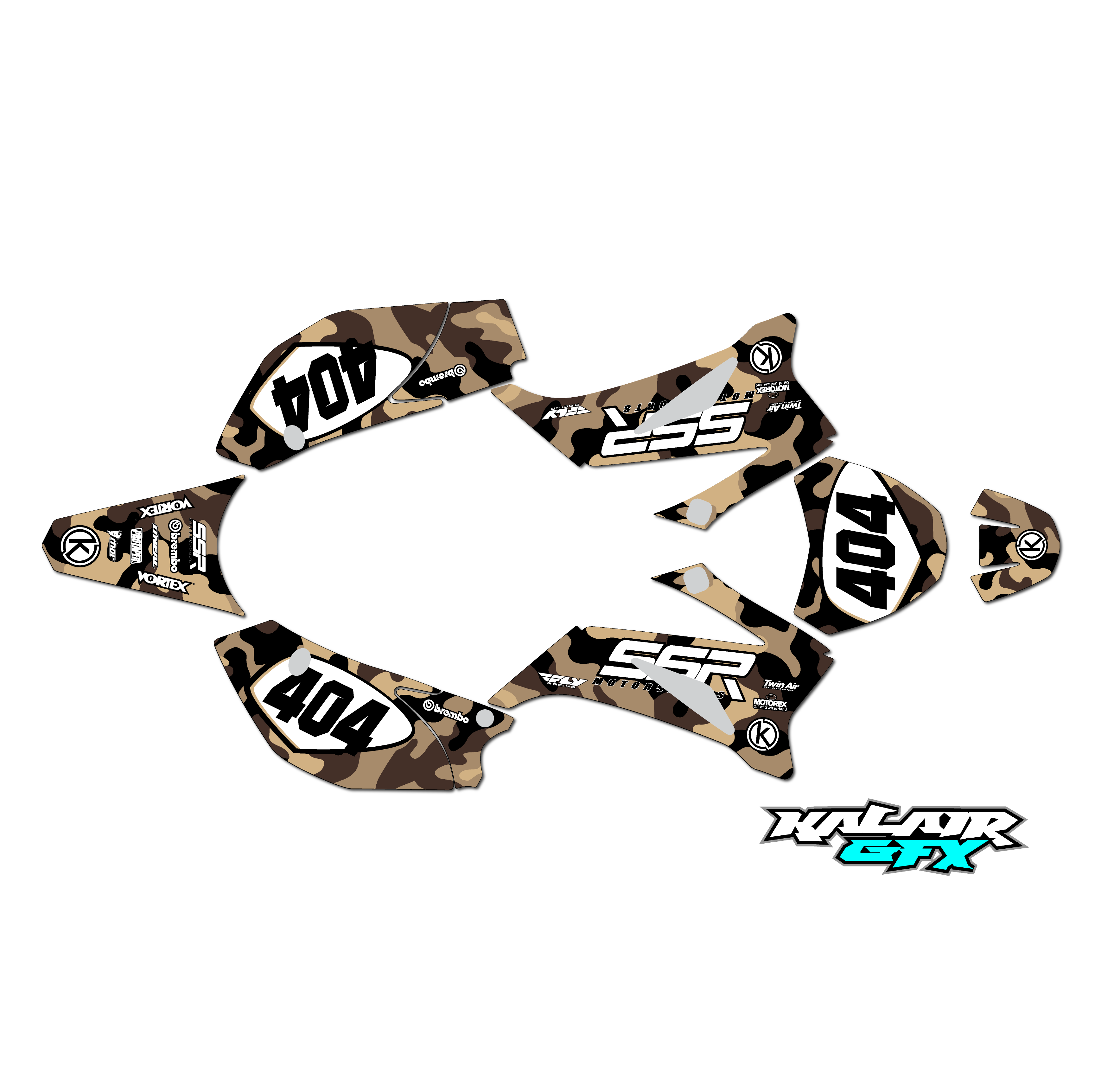 SSR SR140TR (2021+) Invasion Series Graphics kits Kalairgfx