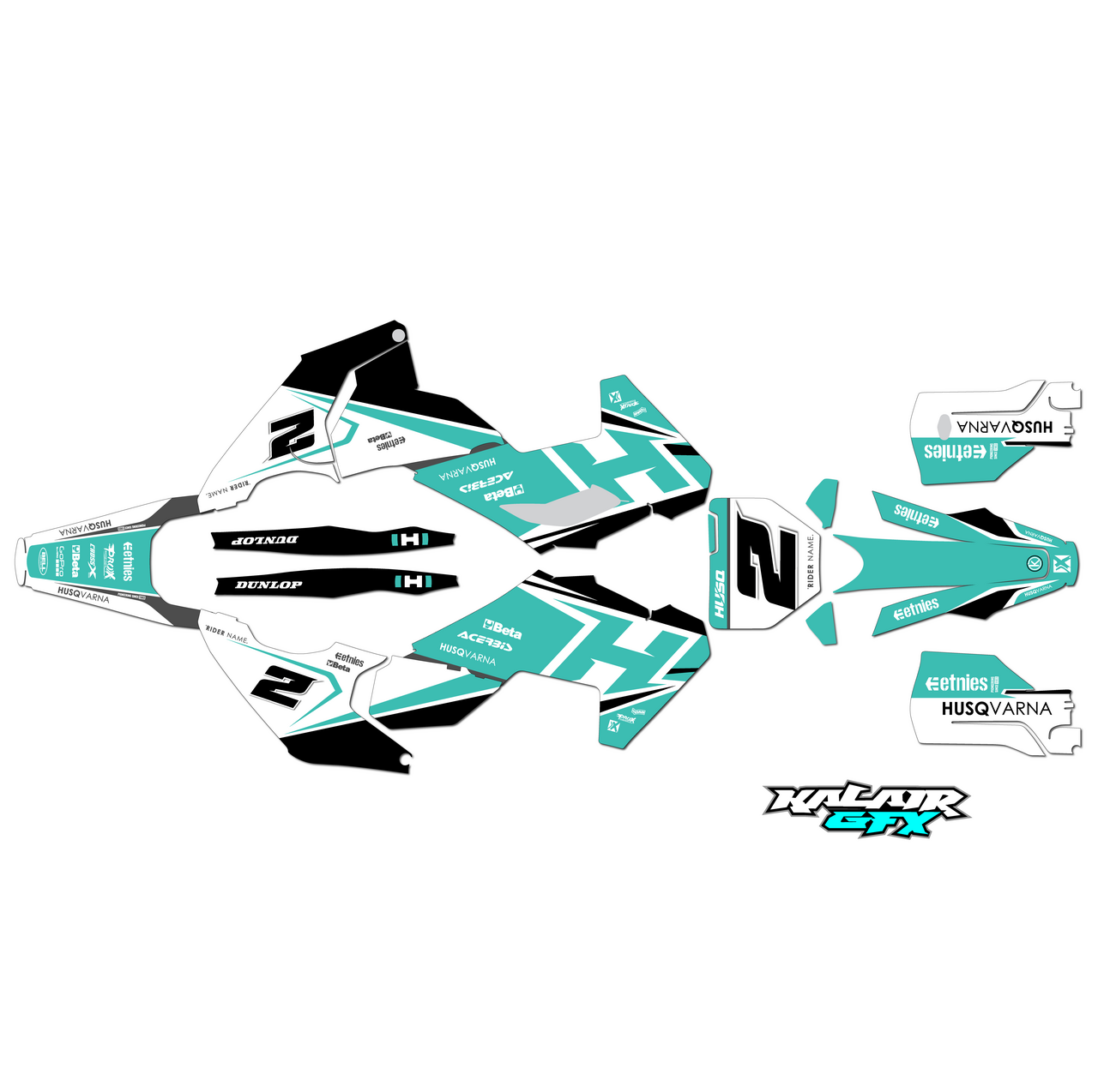 Husqvarna FC450 2023 Graphics Kit | Ace Series | Kalair GFX