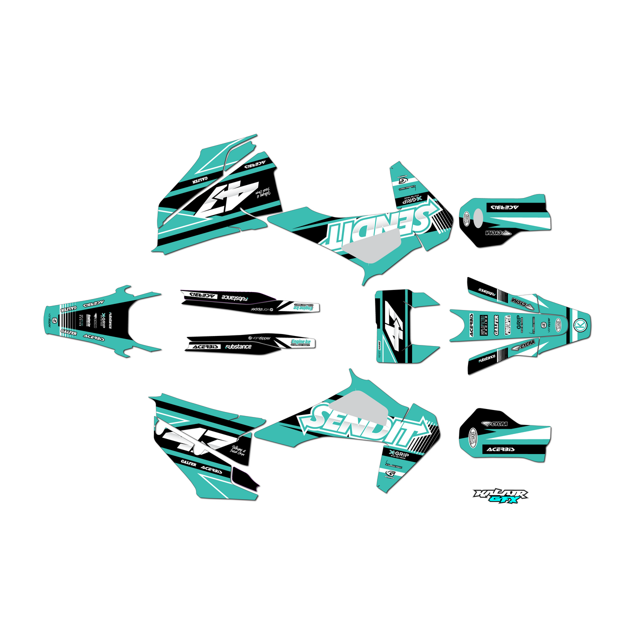 Attractive Husqvarna TE150 2020-2023 Fresh Series | Kalairgfx