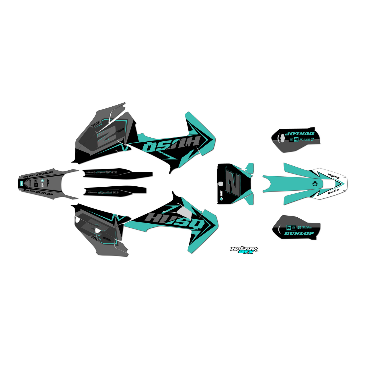 Razor Series Husqvarna FC450 2019-2022 Kit | Kalair GFX