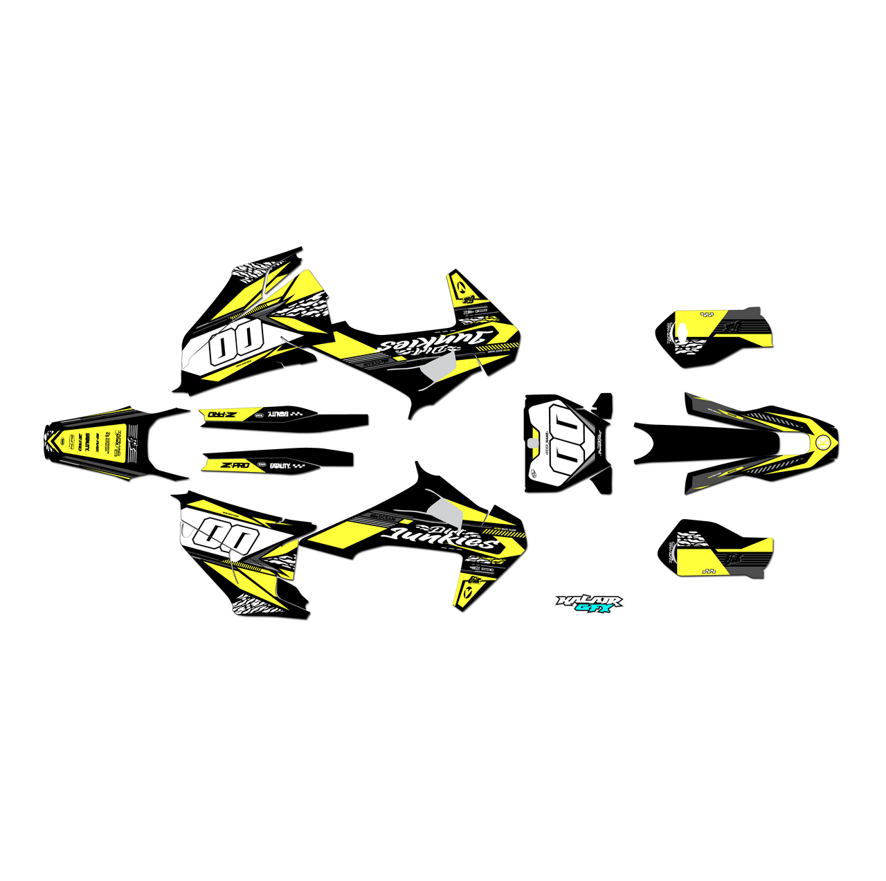 Husqvarna FC450 2019-2022 Graphics Kit | Rugged Series | Kalair GFX
