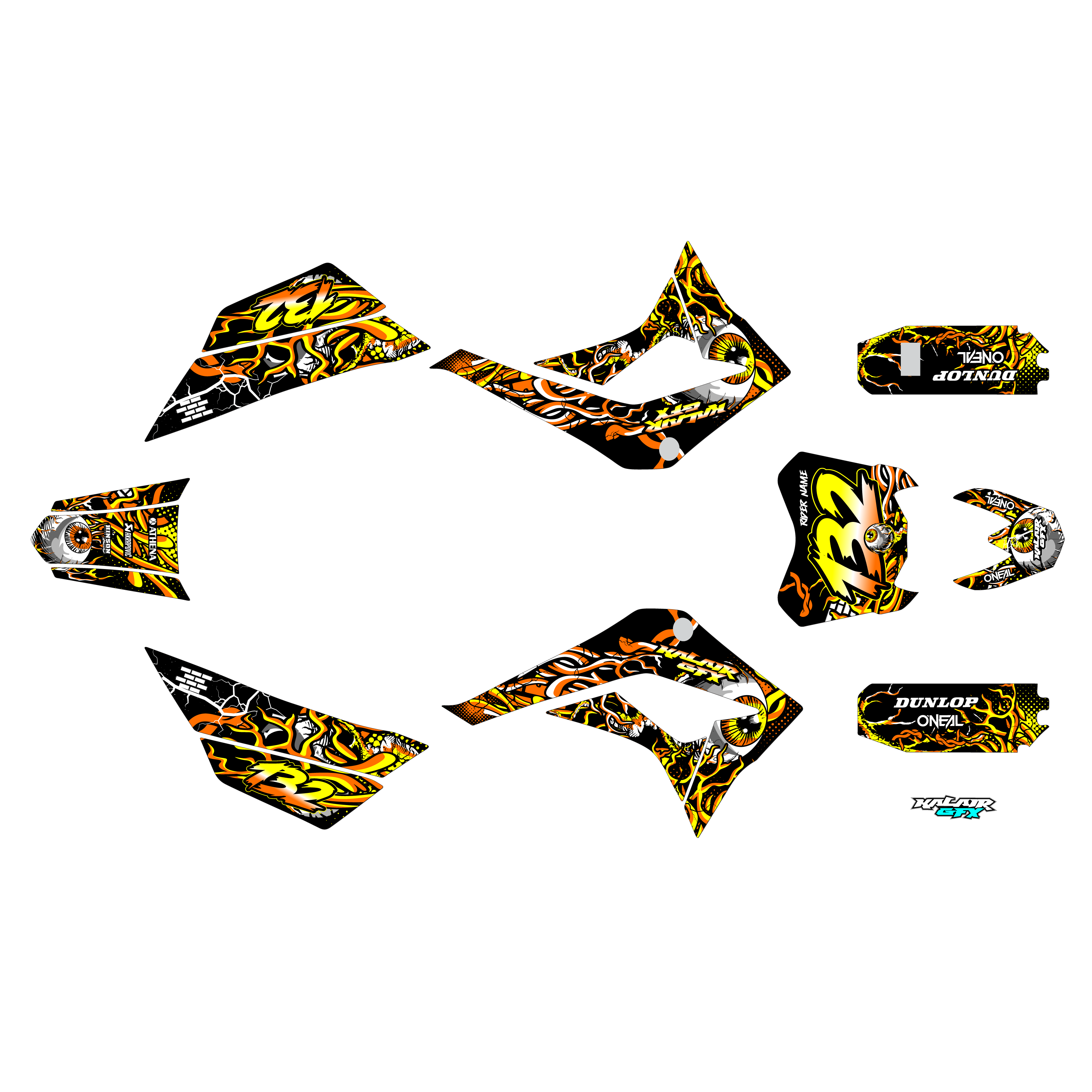 Kayo TS90 (All Years) Core Series Graphics Kit KalairGFX