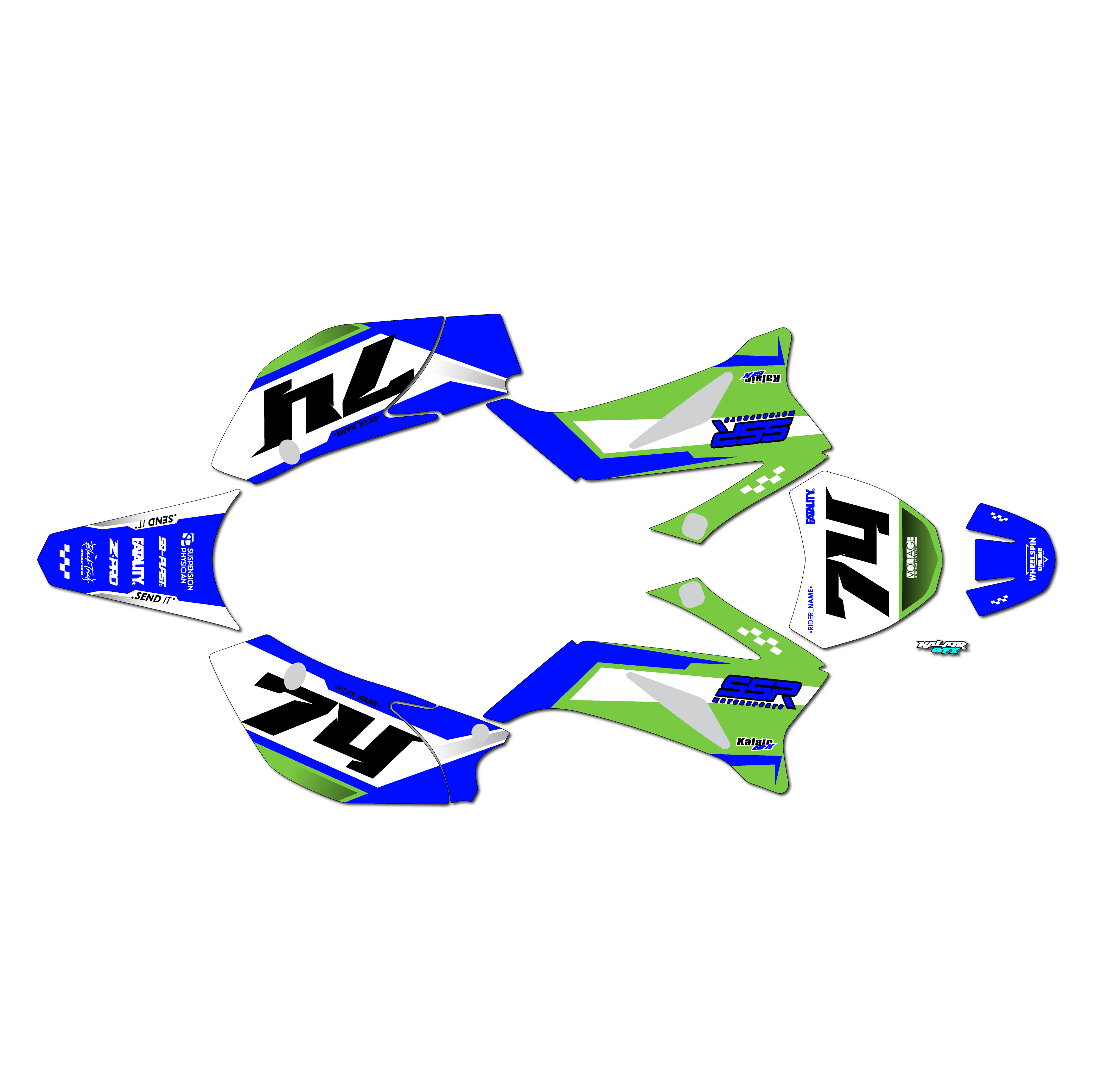 Prestige Series Graphics for SSR SR140TR 2021 | Kalair GFX