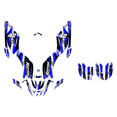 Yamaha Raptor 125 Graphics Kit (All years) Swift | KalairGFX