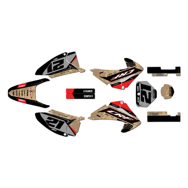 Honda CRF150F Graphics Kit (2003-2007) Semper | KalairGFX