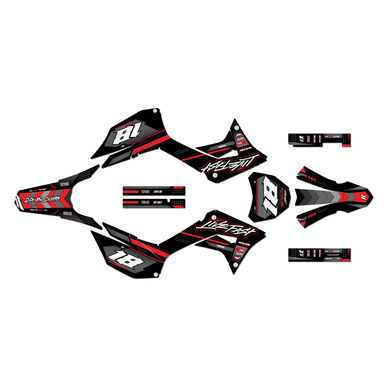 Honda CRF250F Graphics Kit (2019-2025) Rebel | KalairGFX