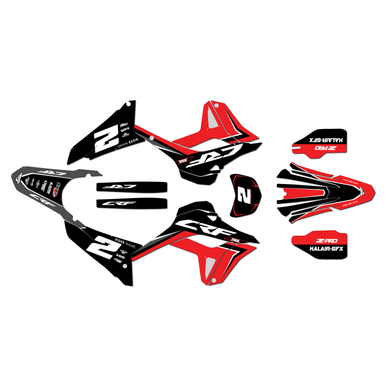 Honda CRF300L Graphics Kit (2021-2026) Lightning | KalairGFX