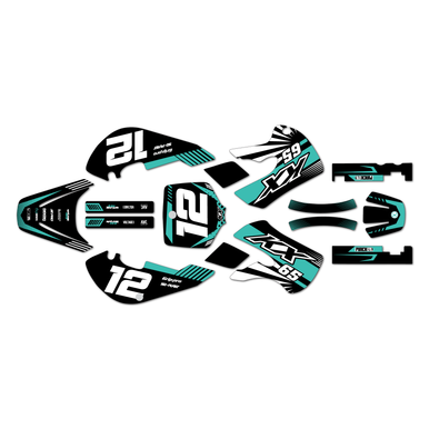 Kawasaki KX65 Graphics Kit (1999-2026) Fasthouse | KalairGFX