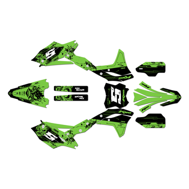 Kawasaki KX250F Graphics Kit (2017-2020) Nightcity
