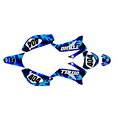 Yamaha TTR110 Graphics Kit (All years) Invasion | KalairGFX