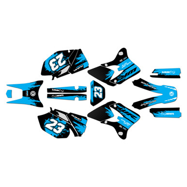 Yamaha WR450F Graphics Kit (2003-2004) Splash | KalairGFX