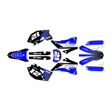 Yamaha WR450F Graphics Kit (2007-2011) Vendetta | KalairGFX