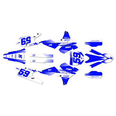 Yamaha YZ250F Graphics Kit (2014-2018) Swift | KalairGFX