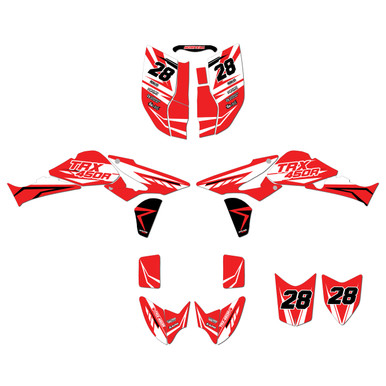 Honda TRX450R Graphics Kit (2004-2005) Factory | KalairGFX