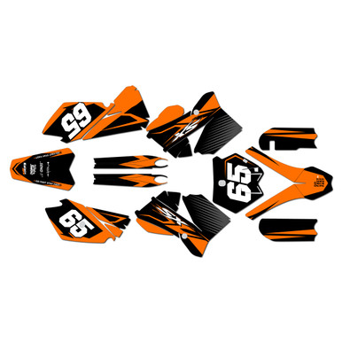 Ktm 105SX Graphics Kit (2006-2012) Bold | KalairGFX